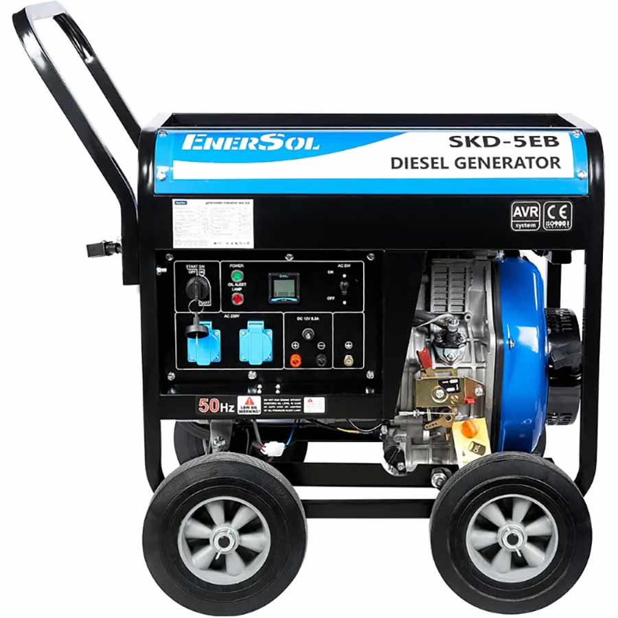 Дизельний генератор ENERSOL SKD-5EB — Купити | Ціна та відгуки «Vinur»